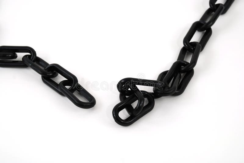 Black chain stock photo. Image of knot, chain, black - 25895586