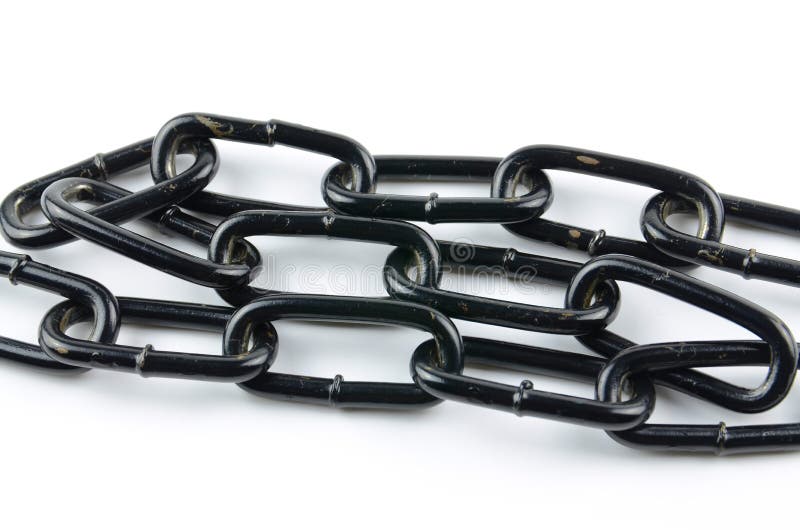 Black chain stock photo. Image of metal, join, steel - 65629068