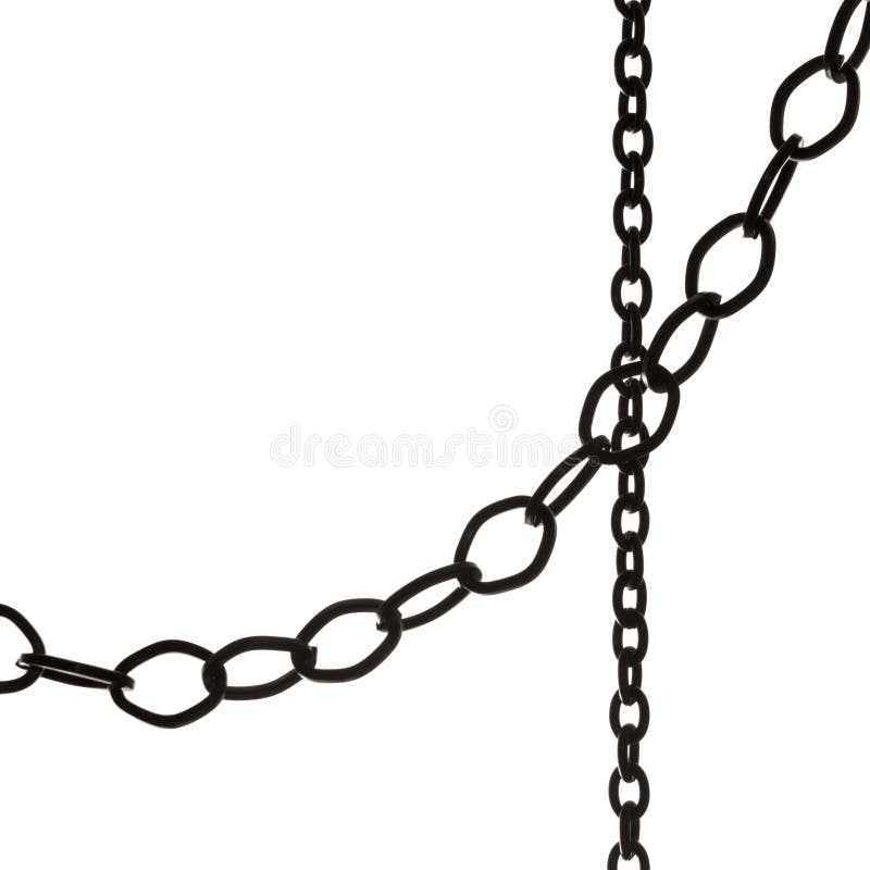 Crossed Chains stock image. Image of focus, cross, crossed - 29079913