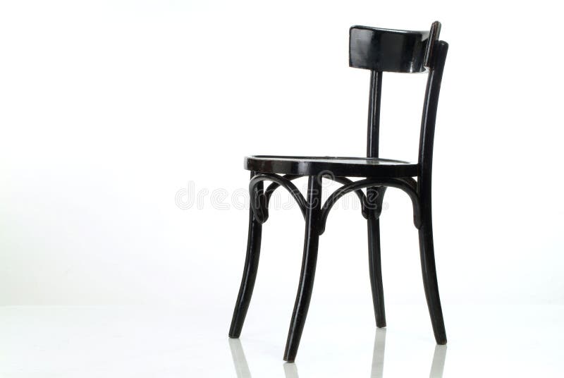 Black chair stock image. Image of isolated, simple, black - 695813