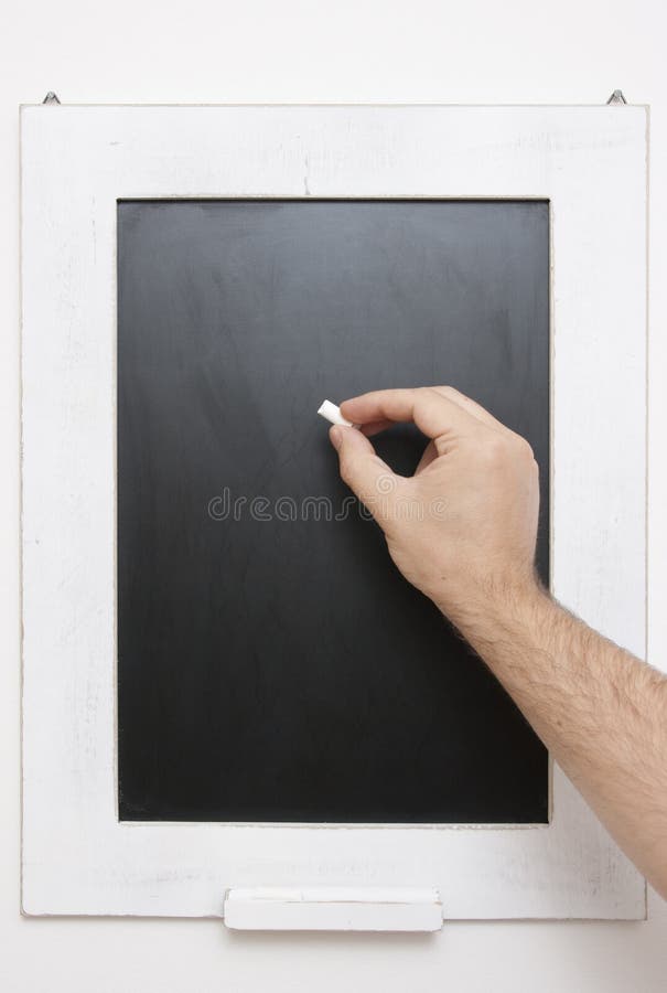 Black chalk stock illustration. Illustration of education - 19987408