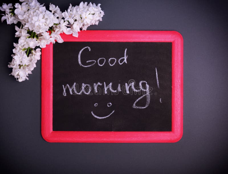 196 Good Morning Chalk Board Stock Photos - Free & Royalty-Free Stock ...