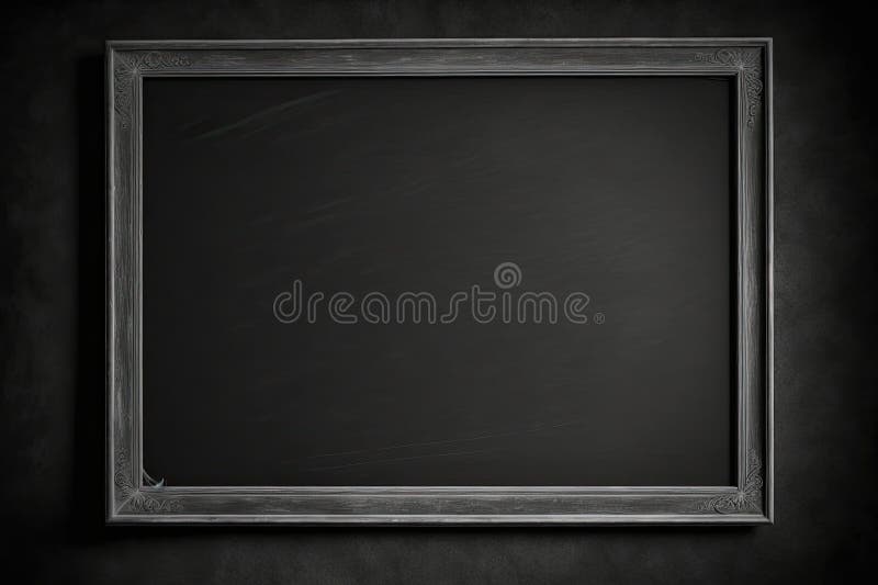 Black chalkboard stock illustration. Illustration of background - 273952188