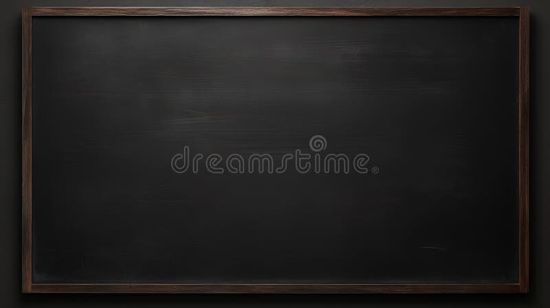 Chalkboard Empty Background with Tropic Palm Leaves Border Frame Stock ...