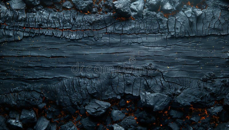 Black Charcoal Texture Featuring Intricate and Unique Natural Patterns ...