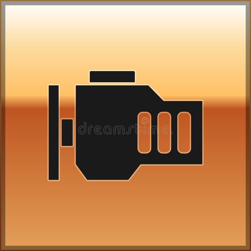 Engine Fan Icon, Black Vector Sign with Editable Strokes, Concept ...