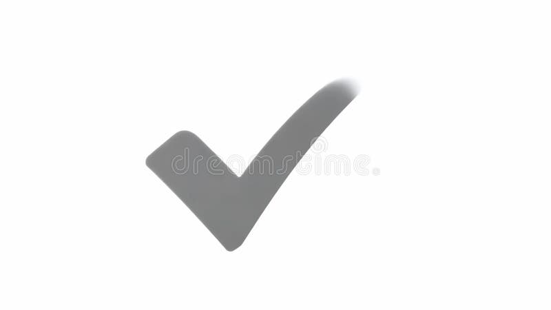Check Mark Symbols, Success and Accepted Concept, 4k Video with Alpha ...