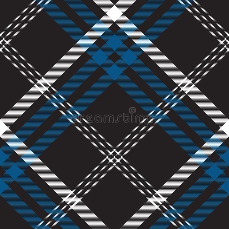 Black Check Seamless Fabric Texture Stock Vector - Illustration of ...