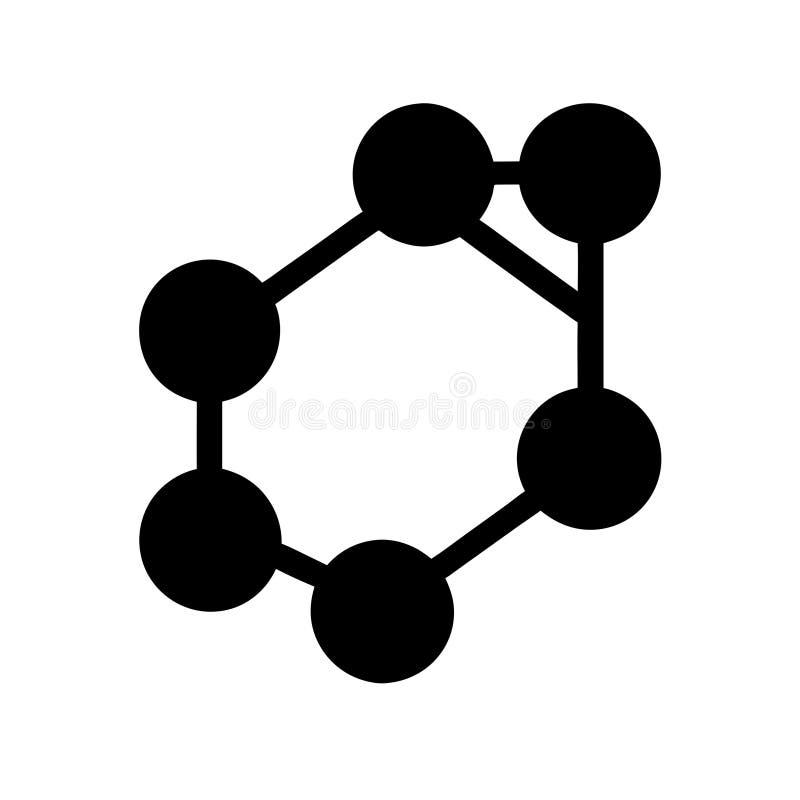 Black Chemical Molecule Stock Illustrations – 22,030 Black Chemical ...
