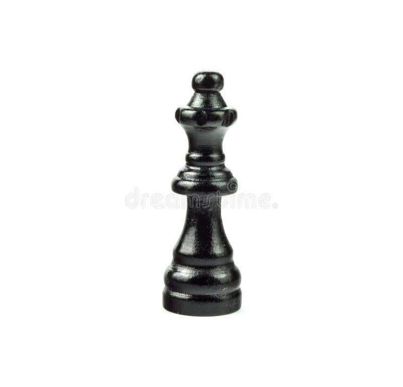 Black Chess Figure on White - Queen Stock Image - Image of queen ...