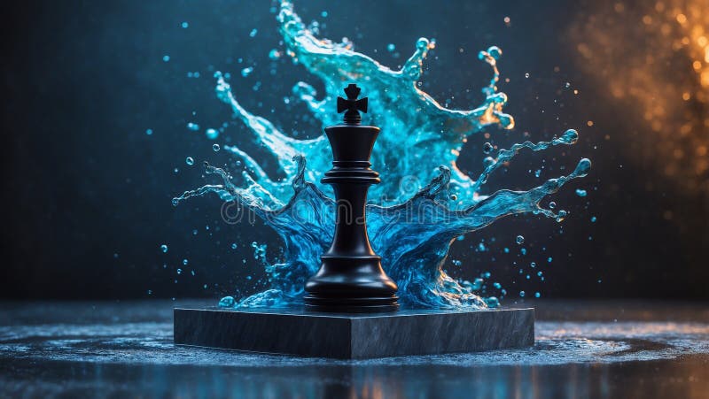 Splash Chess Piece Stock Illustrations – 105 Splash Chess Piece Stock ...