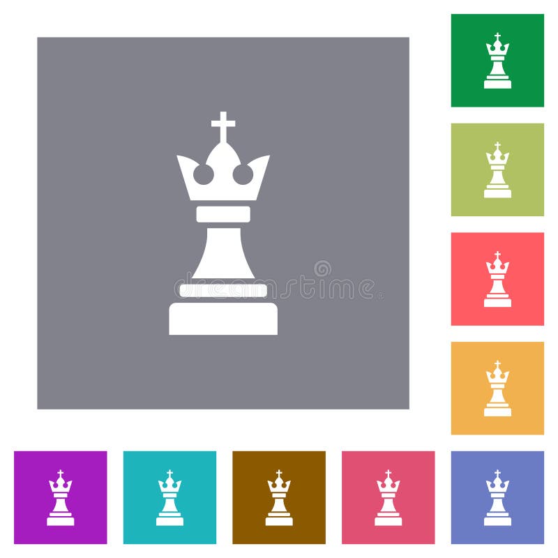 King Square Bed Vector Concept Modern Icon - Top View Stock Vector ...