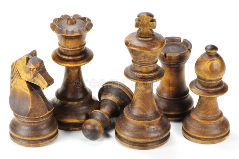 Black chessmen stock image. Image of puller, fight, chessmen - 97760625