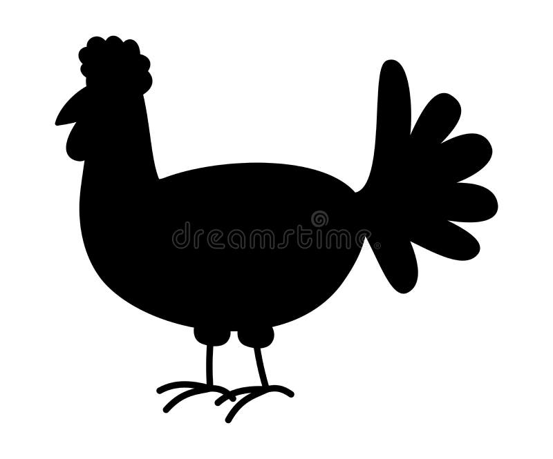 Cartoon Chicken Profile Stock Illustrations – 669 Cartoon Chicken ...