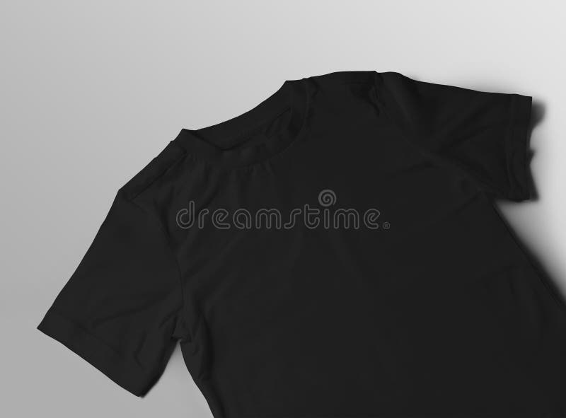 Black Children S T-shirt Template, Blank Clothes Diagonal Close-up ... Black Children S T-shirt Template, Blank Clothes Diagonal Close-up ...