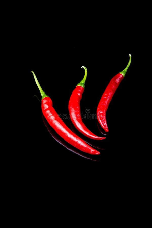 Black chilli stock photo. Image of restaurant, diet, green - 60339268