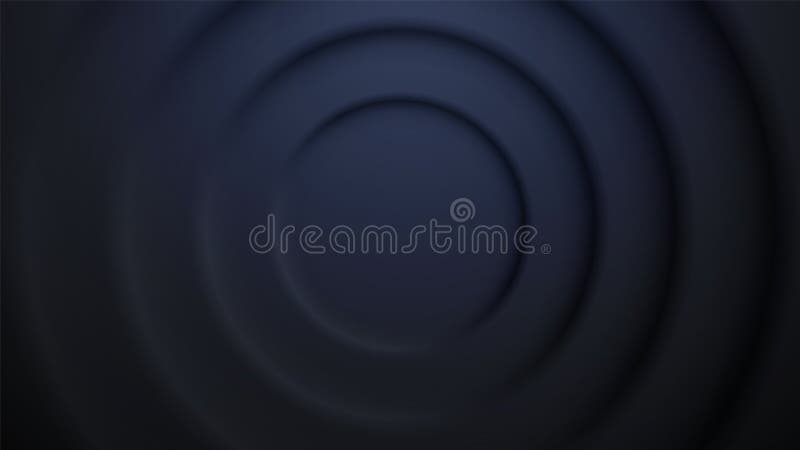 Black Circles with Shadow and Light.Abstract Background Stock Vector ...