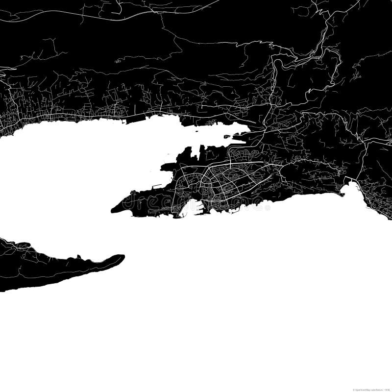 Split Croatia Map Stock Illustrations – 440 Split Croatia Map Stock ...