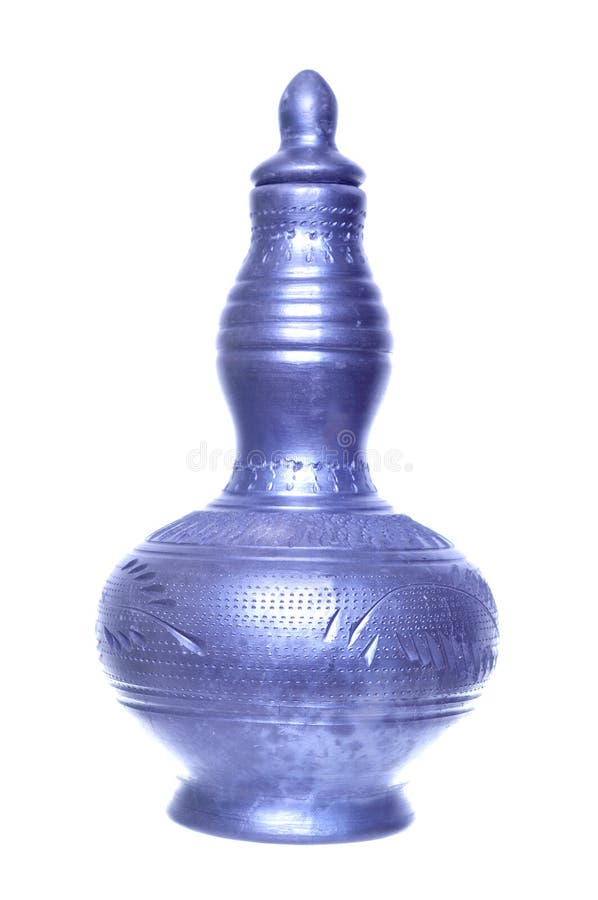 200 Black Clay Water Container Isolated White Stock Photos - Free ...