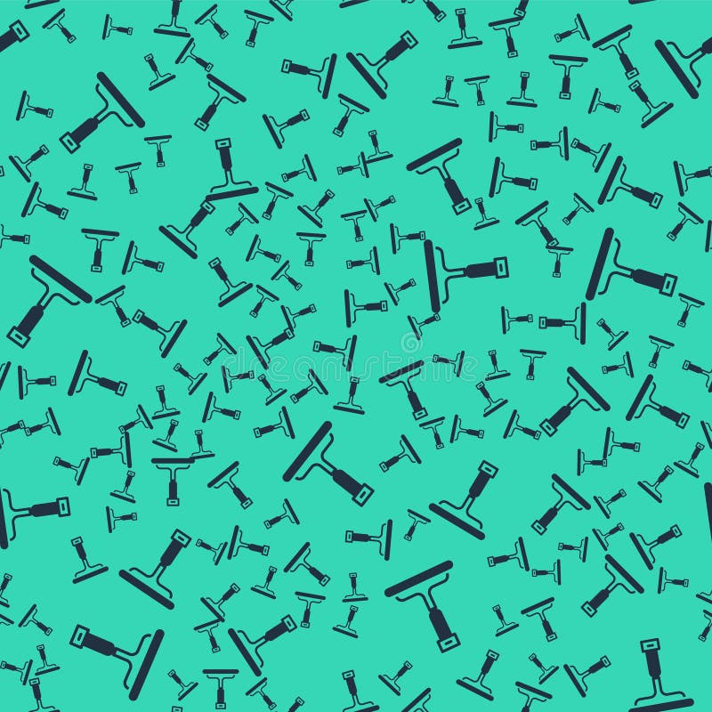 Black Cleaning Service with of Rubber Cleaner for Windows Icon Seamless ...