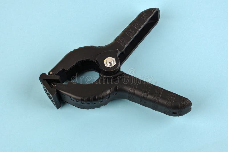 Black Clips for Holding Transparent Background Stock Photo - Image of ...