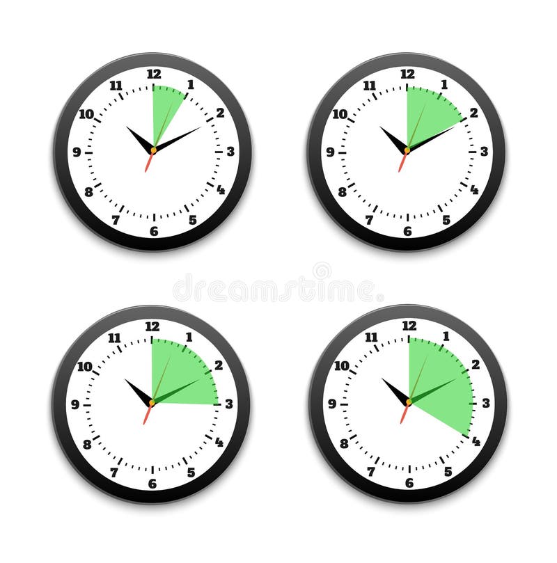 Backwards Clock Arrow Set stock vector. Illustration of graphic - 15520407
