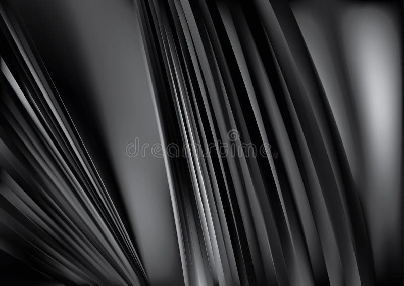 Black Close Up Smooth Background Vector Illustration Design Stock ...