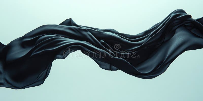 Black cloth in windy stock photo. Image of freedom, resistance - 377261128
