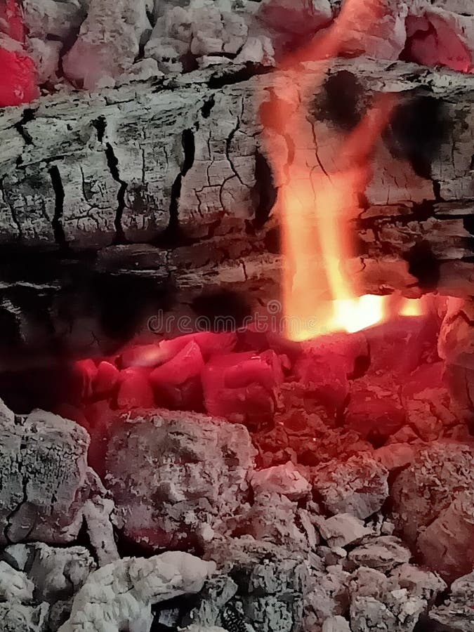 Coal Fire Picture. Image: 157675355