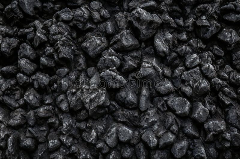 Black Coal Texture Background, Black Coal Texture Stock Illustration ...