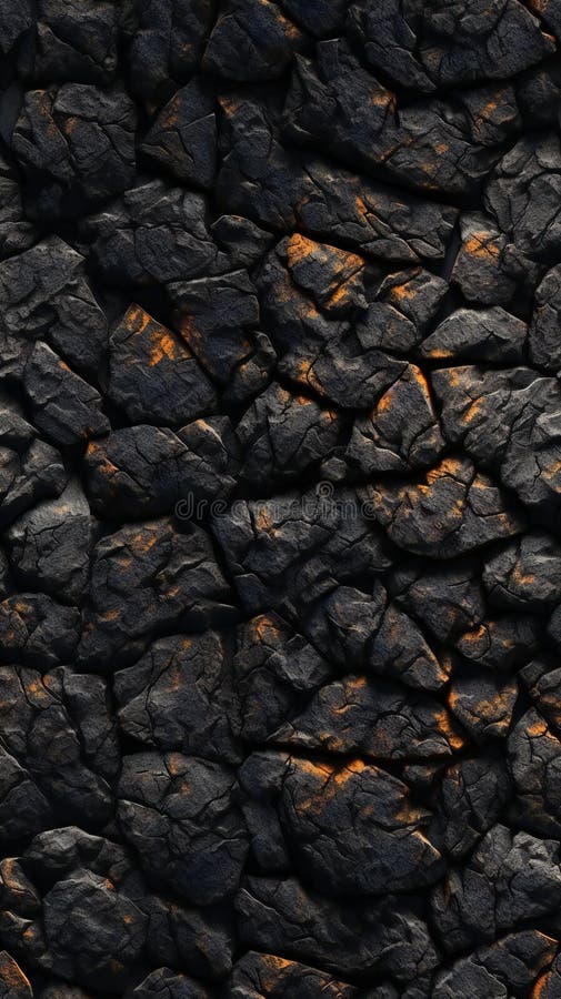 Black Coal Background, Close Up of Coal Texture, Top View Stock ...