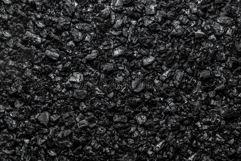 Black Coals Texture, Top View. Coal Mining, Coal Mining Development ...
