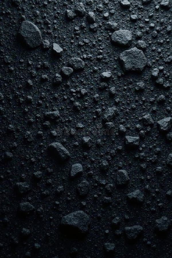 Black, Coarse Grained Stone; Deep Shadows, Gritty Texture , Backdrop ...