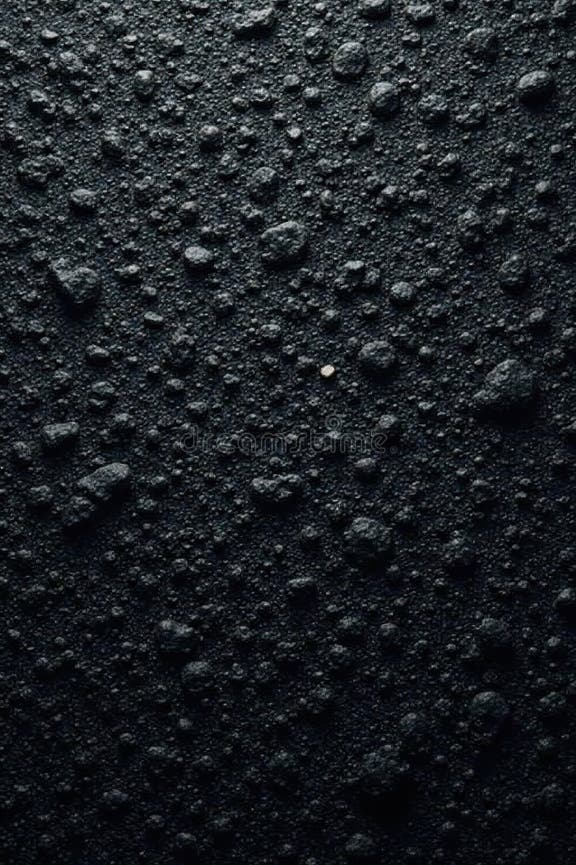 Black, Coarse Grained Stone; Deep Shadows, Gritty Texture , Granite ...