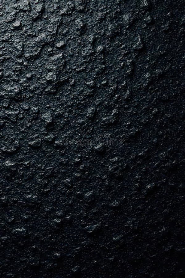 Black, Coarse Grained Stone; Uneven, Shadowed Surface , Heavy, Gray ...