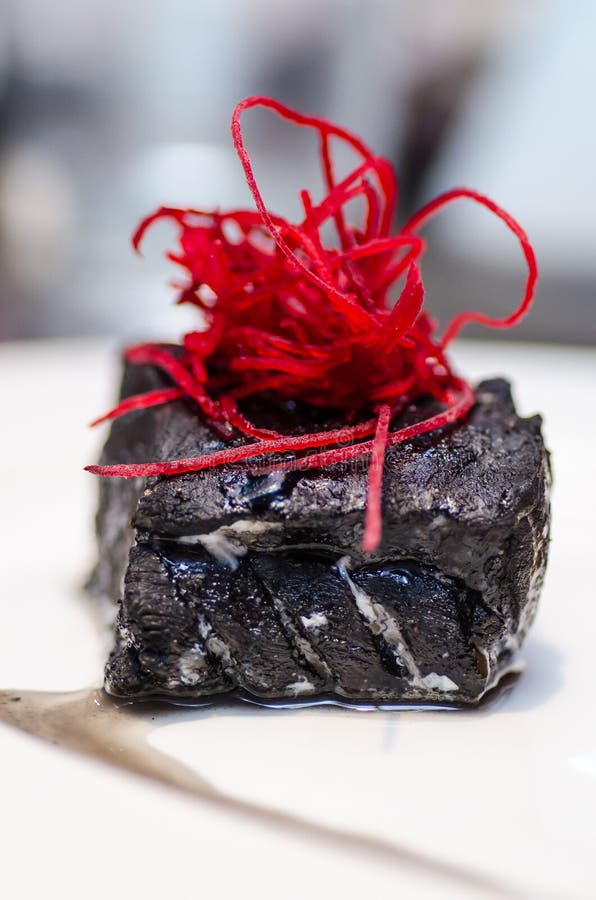 Black cod and beetroot stock photo. Image of fish, fancy - 34616702