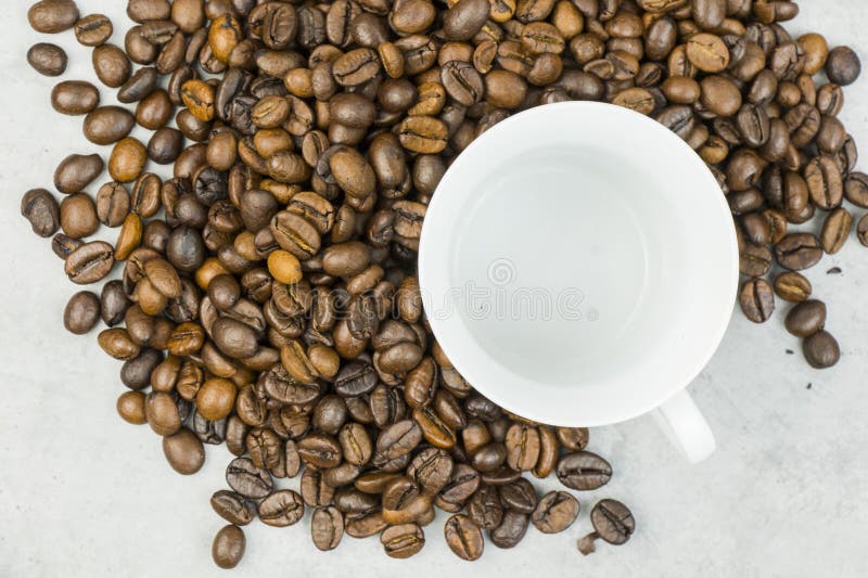 Black coffee beans stock photo. Image of close, coffee - 272179970