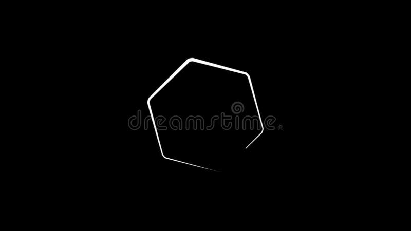 Round Line Animation Background Overly Effects Stock Video - Video of ...