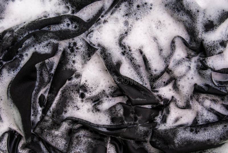 Washing black clothes stock image. Image of cleaining - 30218077