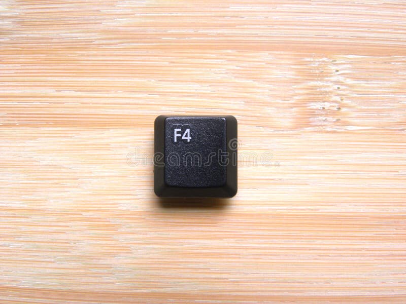 F4 key stock image. Image of work, digital, plastic - 183708783