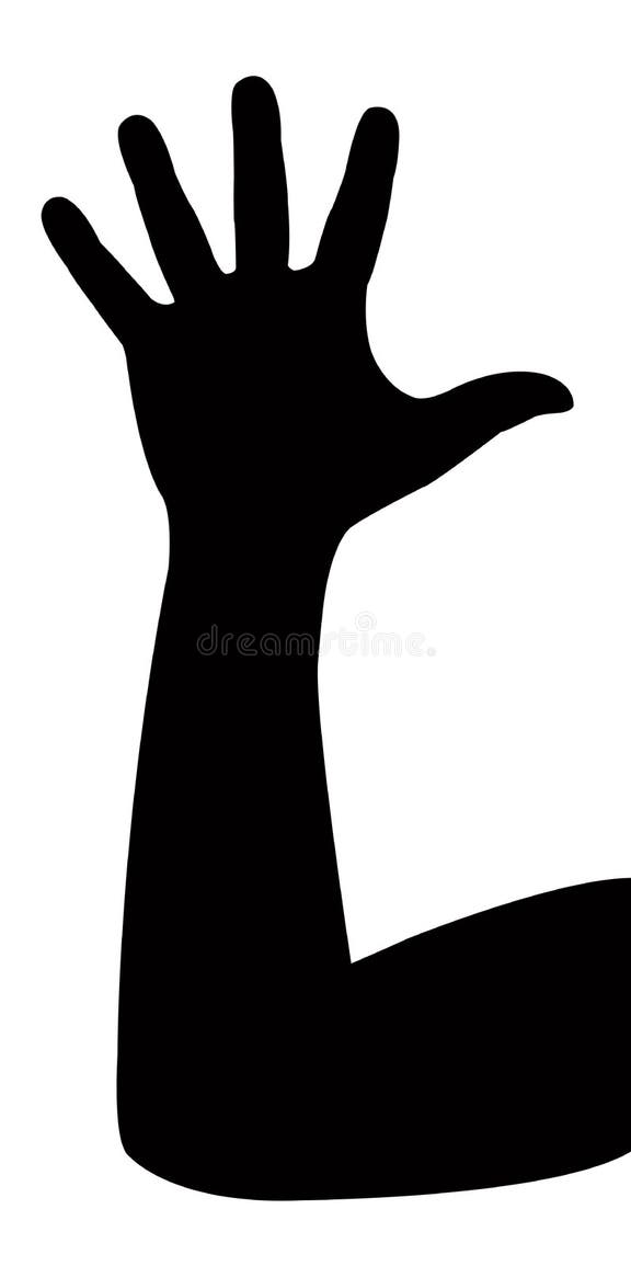 Arm Silhouette Stock Illustrations – 58,546 Arm Silhouette Stock ...