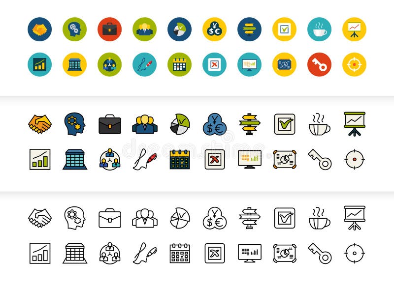 Termination Icon in Different Style Stock Vector - Illustration of ...