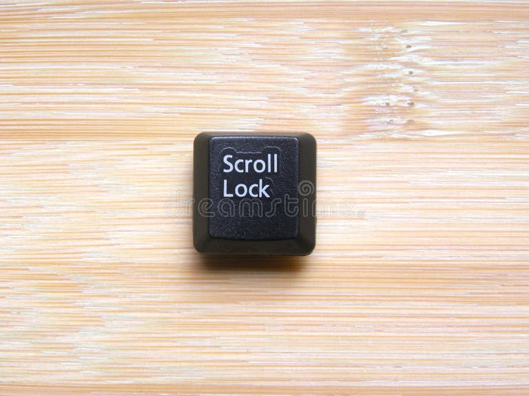 Scroll Lock stock image. Image of alphabet, multimedia - 183591775