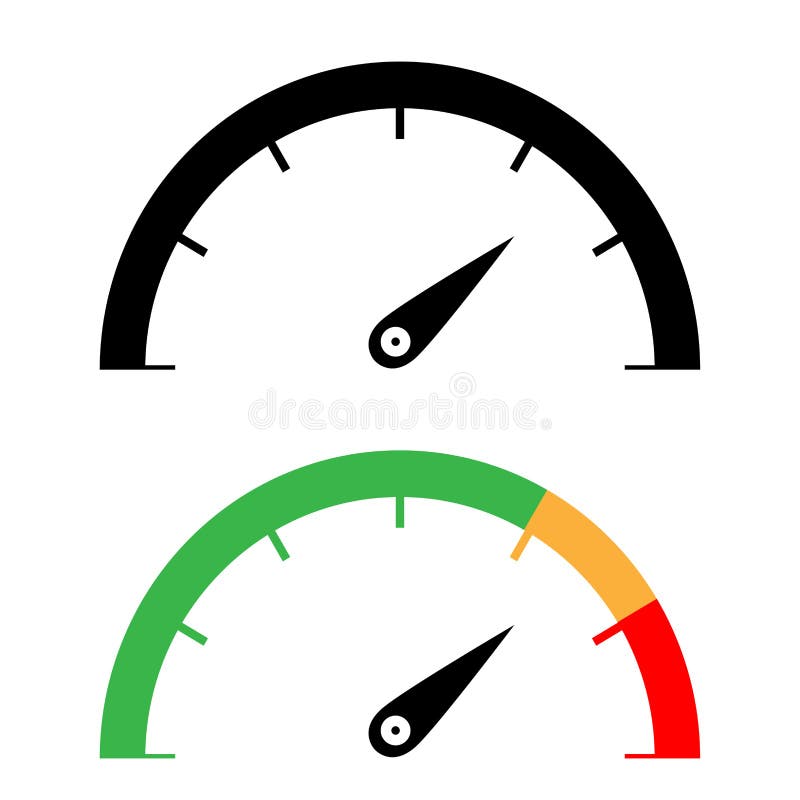 Meter Needle Icon Stock Illustrations – 3,644 Meter Needle Icon Stock ...