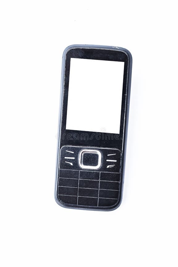 Black Colored Mobile Phone or Cell Phone or Keypad Cell Phone or Keypad ...
