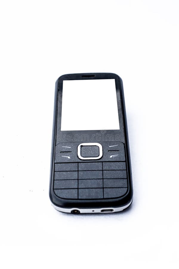 Black Colored Mobile Phone or Cell Phone or Keypad Cell Phone or Keypad ...