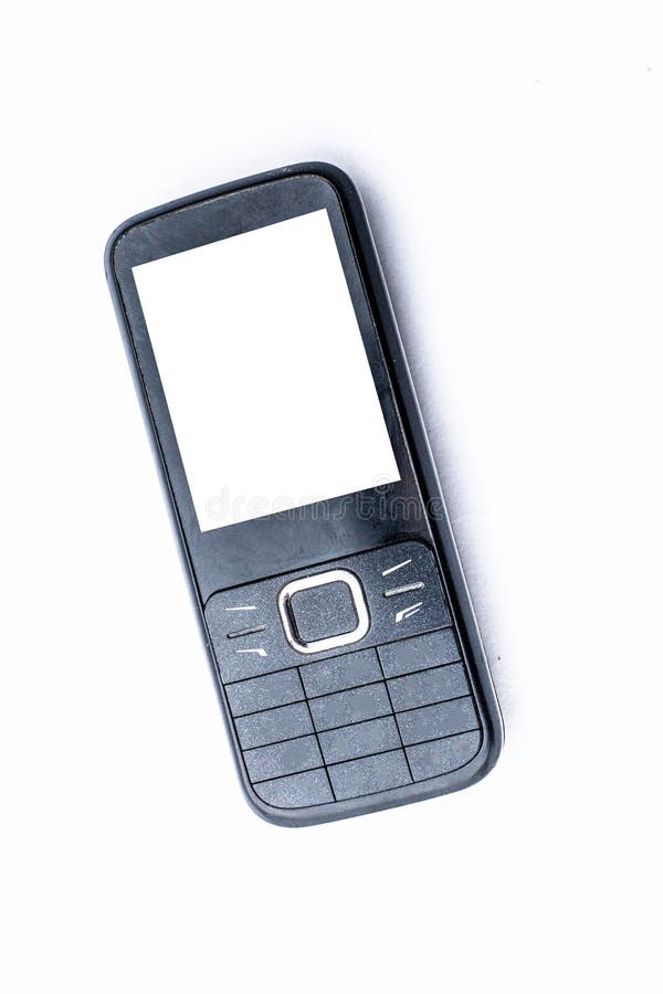 Black Colored Mobile Phone or Cell Phone or Keypad Cell Phone or Keypad ...