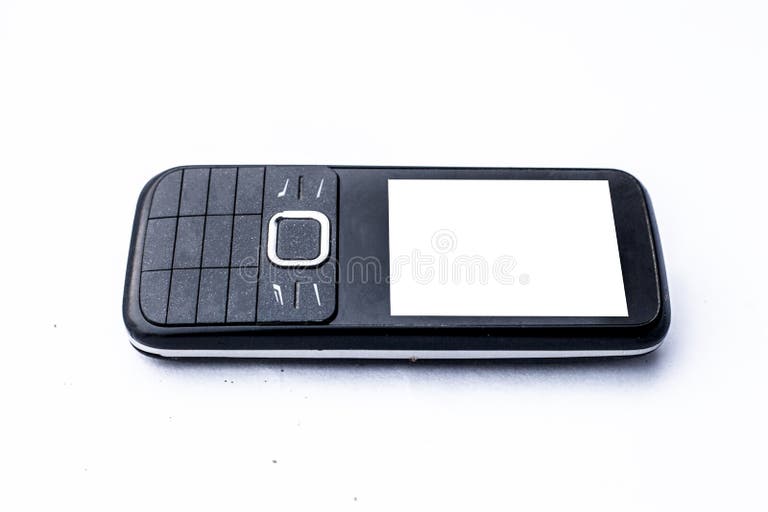 Black Colored Mobile Phone or Cell Phone or Keypad Cell Phone or Keypad ...