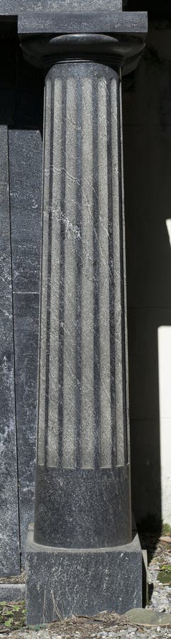 Black Column stock image. Image of architectonic, building - 39112403