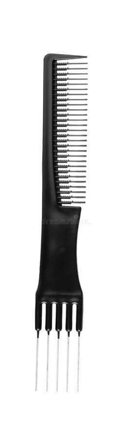 Black comb stock photo. Image of color, macro, cutting - 28247310